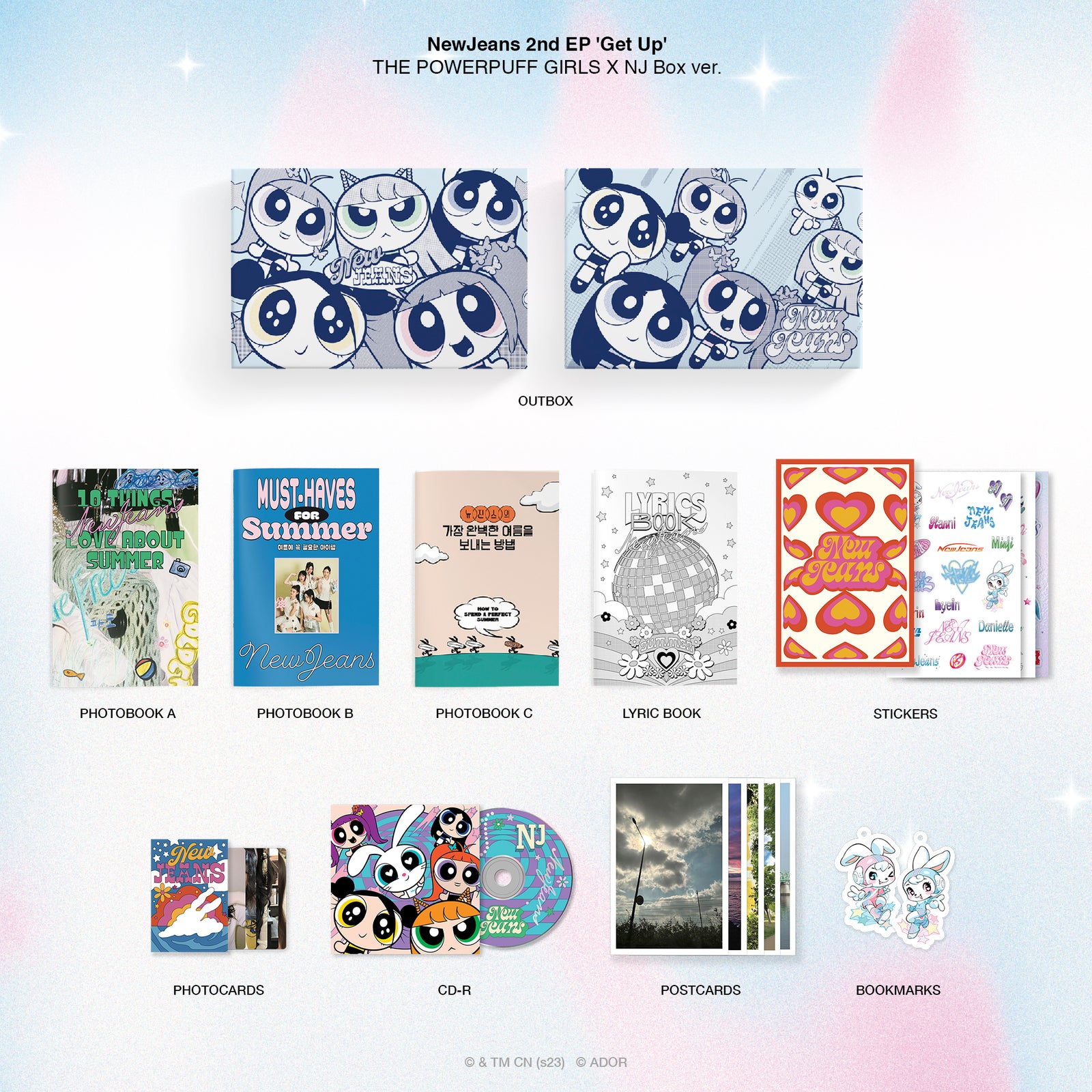 NewJeans 2nd EP ‘Get Up’ (The POWERPUFF GIRLS X NJ Box ver.) - NewJeans ...