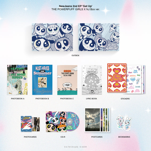 NewJeans 2nd EP ‘Get Up’ (The POWERPUFF GIRLS X NJ Box ver.) – NewJeans Official